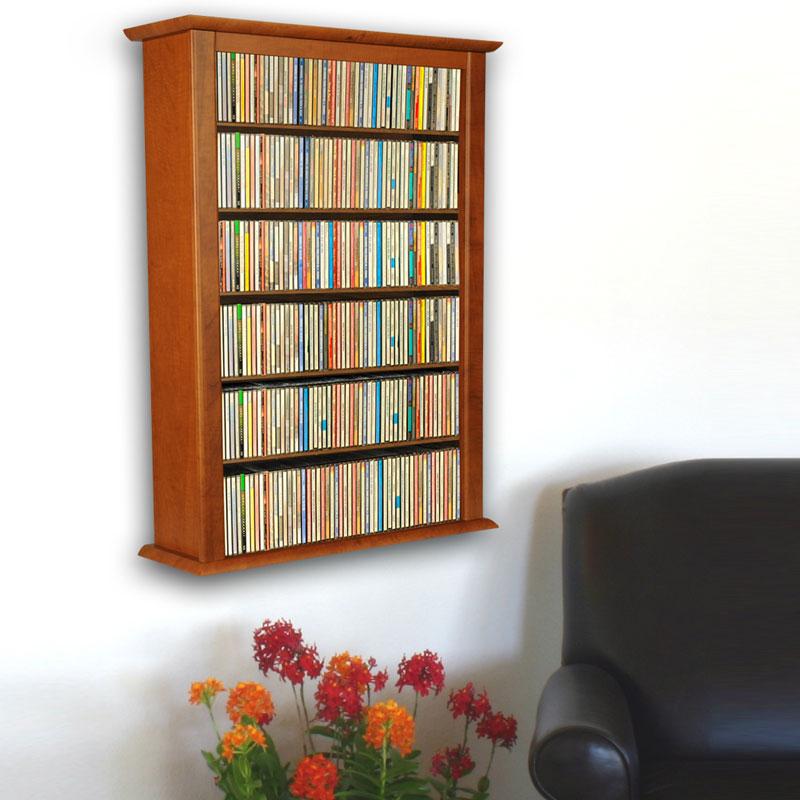 1-Wide Wall-Mount Media Cabinet | Ultimate Office