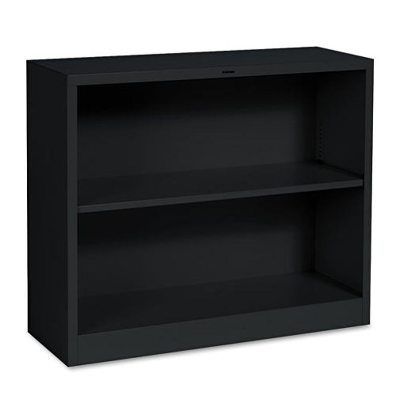 2-Shelf Metal Bookcase, 34 1/2w x 12 5/8d x 29h | Ultimate Office