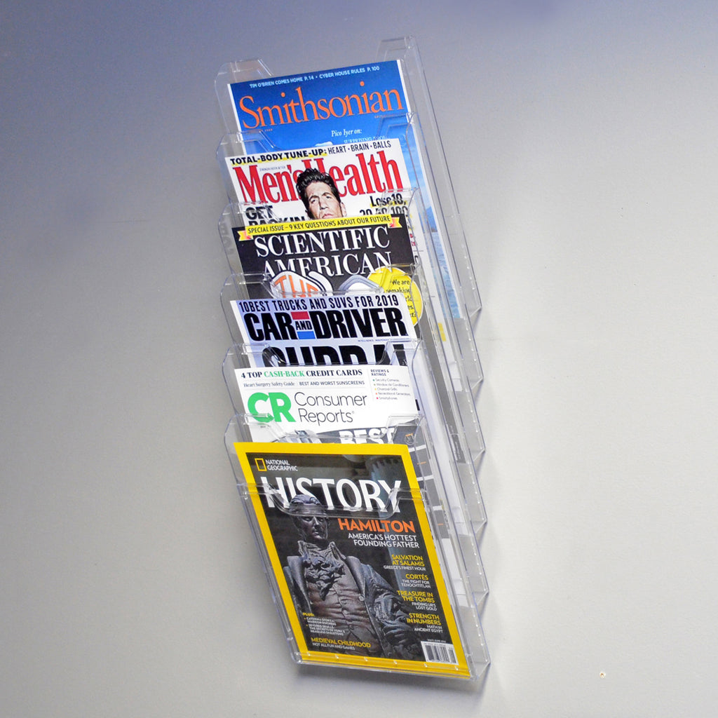 6-pocket modular magazine/pamphlet display | Ultimate Office