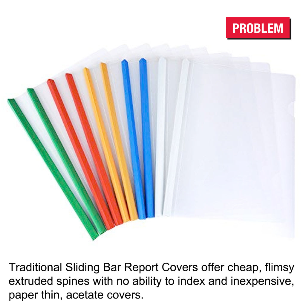 MagniFile® Sliding Bar Report Covers | Ultimate Office