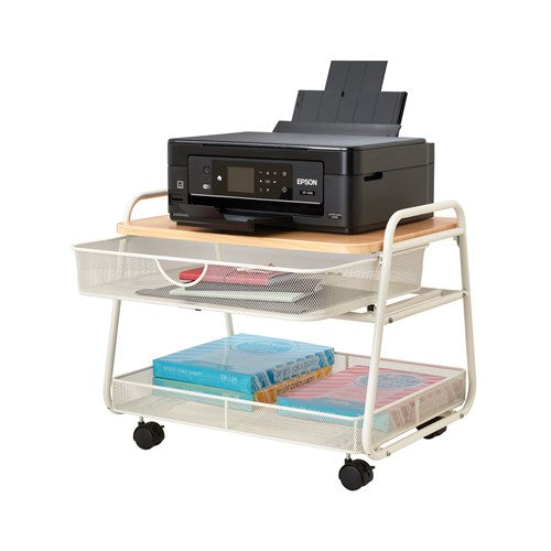 2-Shelf, Under Desk Mobile Machine Stand | Ultimate Office