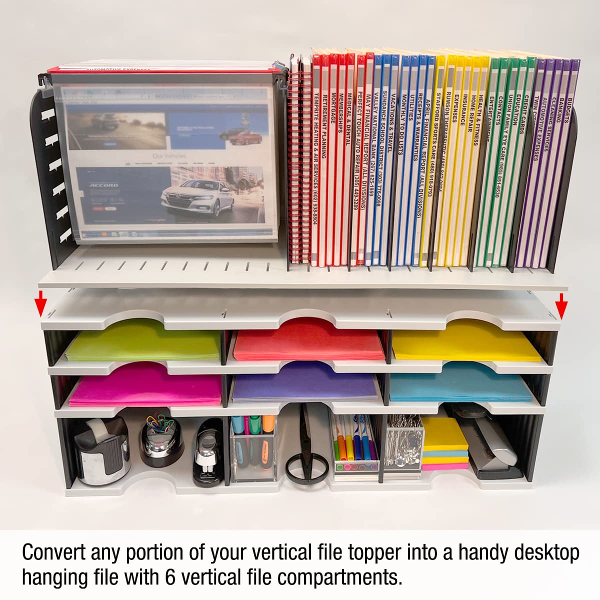Automotive Desk File Organizer