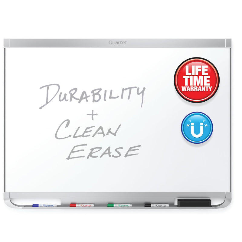 Quartet | Deluxe Porcelain Magnetic Whiteboard, (4 Sizes Available ...