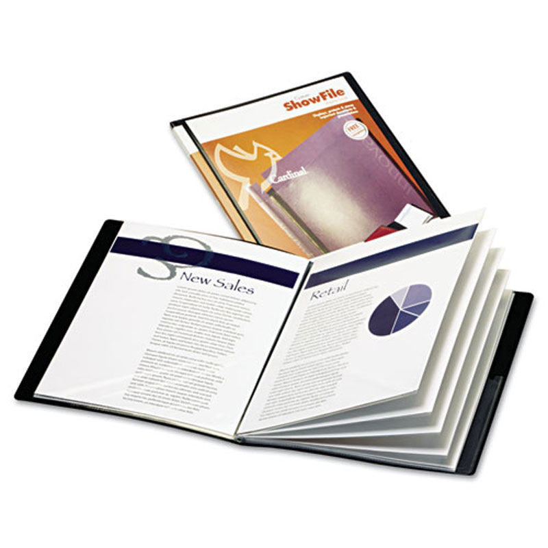 Display Book w/ Cover Pocket, Letter Size | Ultimate Office