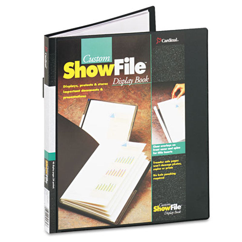 Display Book w/ Cover Pocket, Letter Size | Ultimate Office