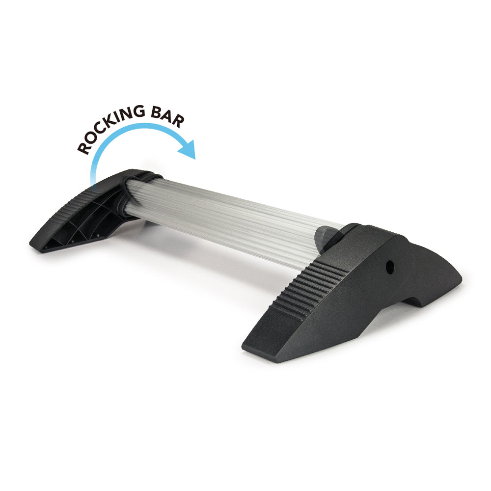 Aluminum Self-Adjusting Foot Bar | Ultimate Office