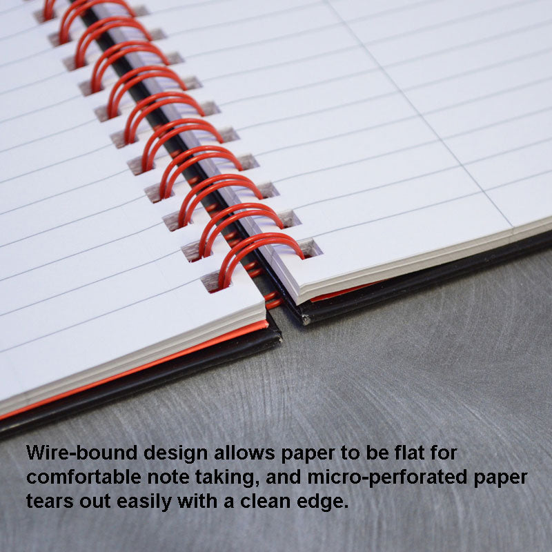 Hardcover Twinwire Notebooks 2 sizes legal rule | Ultimate Office