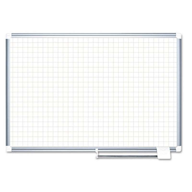 Magnetic Dry-Erase Planning Board w/ 1 x 1 Grid | Ultimate Office