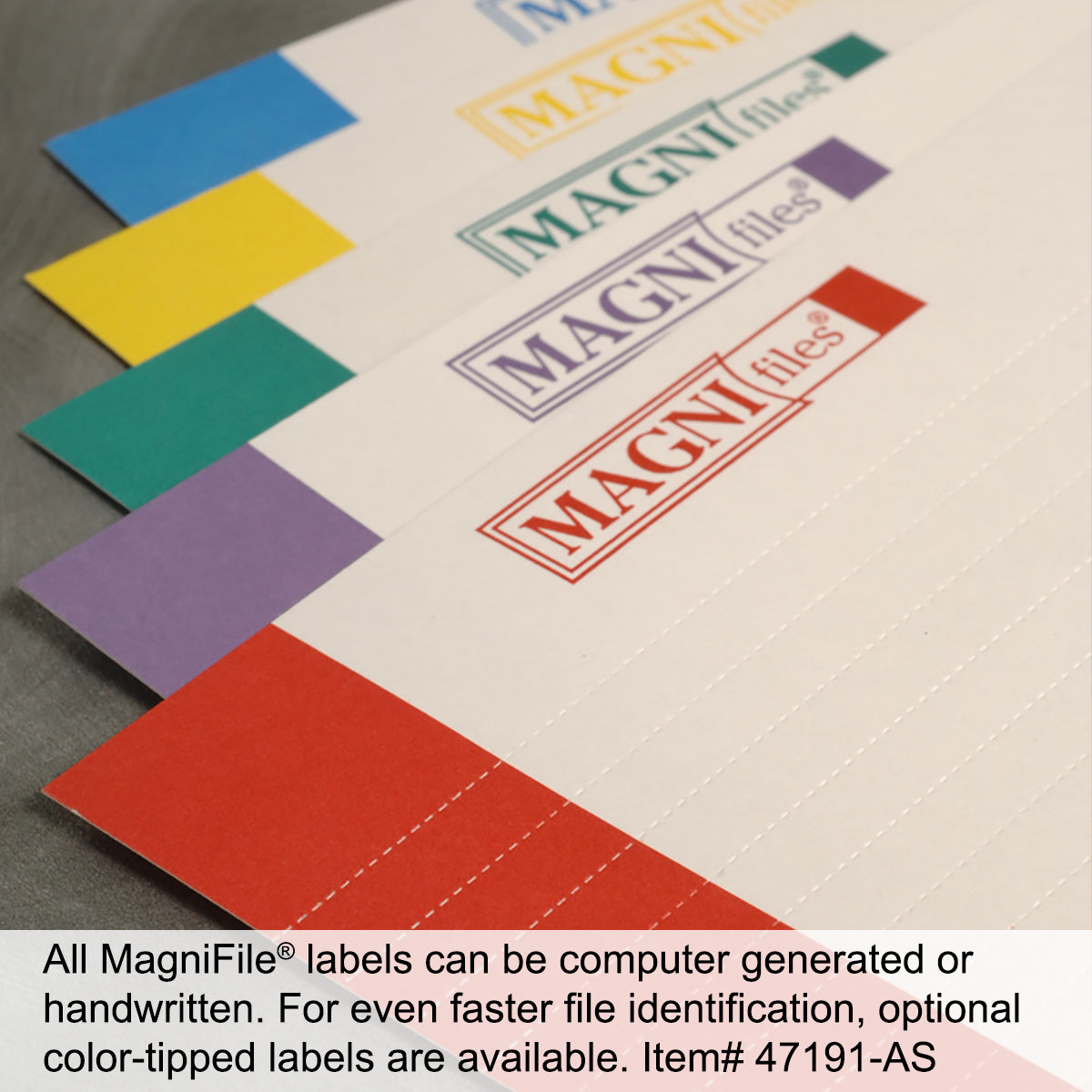 5" MagniFile Expanding Files, black lenses, letter | Ultimate Office