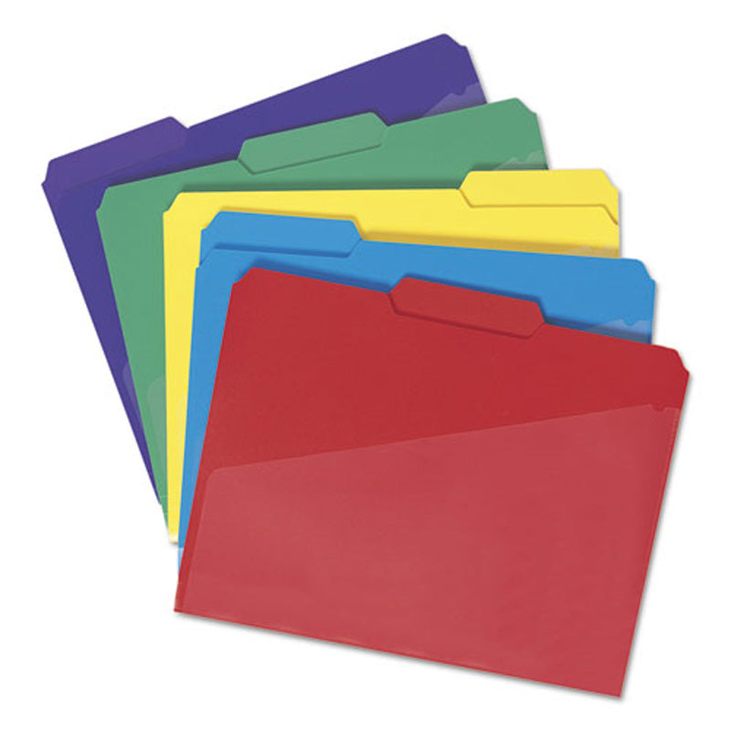plastic folder sleeves