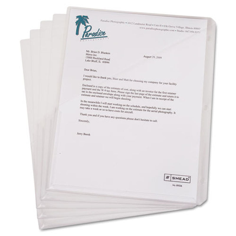 Polypropylene Slash Pocket Jackets, 5-pack | Ultimate Office