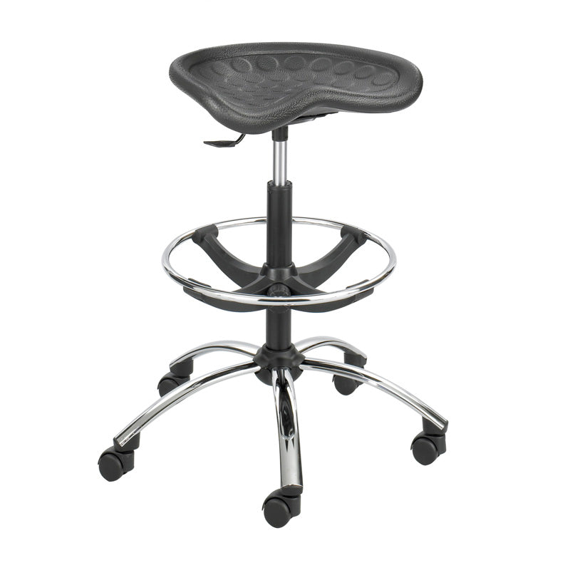 Sit-Star Stool with Chrome Base | Ultimate Office