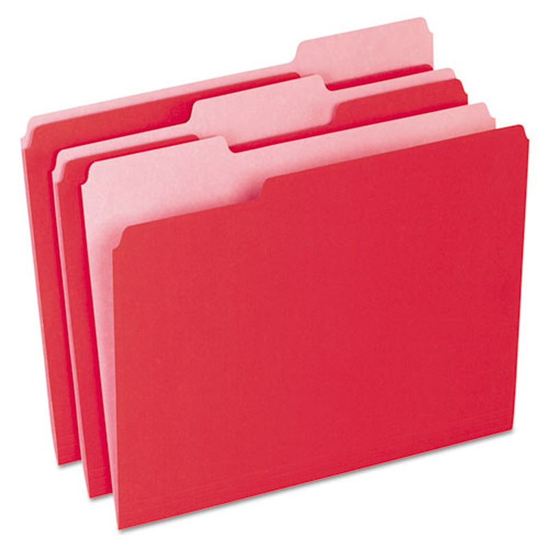 Two-Tone Color Reversible File Folders | Ultimate Office