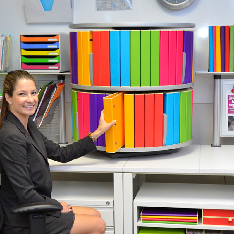 2-Tier Deluxe Desktop Carousel | Ultimate Office