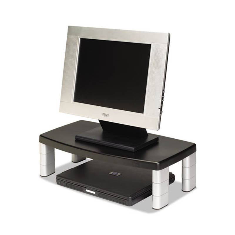 Extra-Wide Adjustable Monitor Stand | Ultimate Office