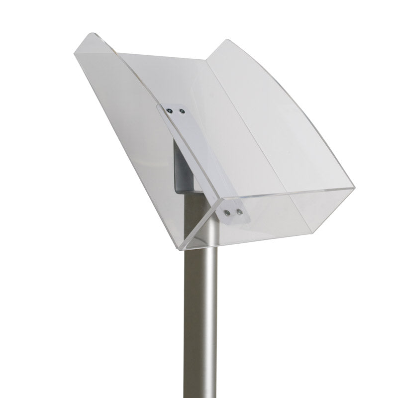 Free-Standing Literature Holder w/ Aluminum Stand | Ultimate Office