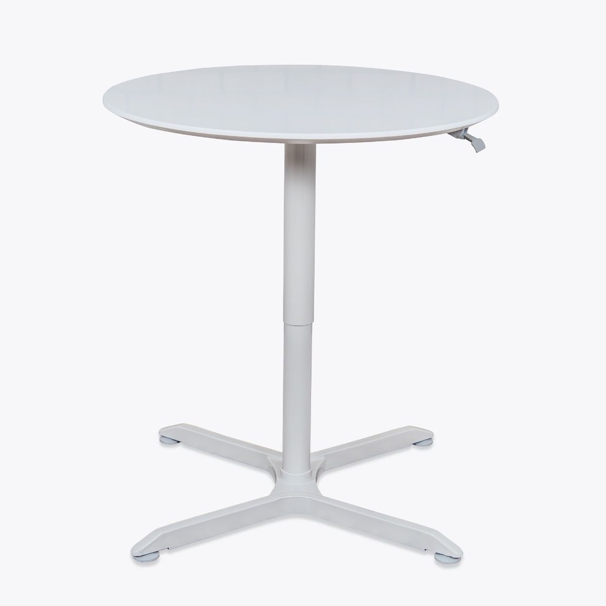 36" Pneumatic Height Adjustable Round Café Table | Ultimate Office