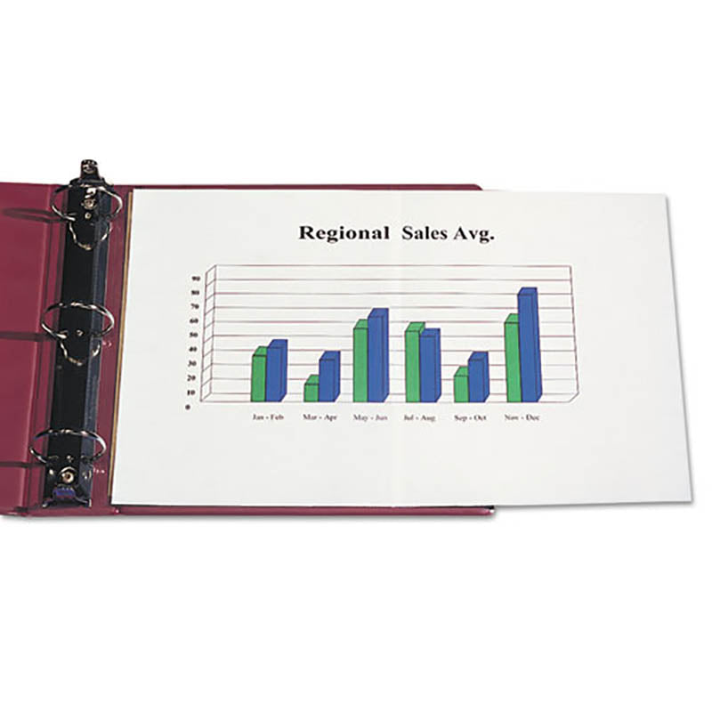 Panoramic Fold-Out Heavy-Duty Sheet Protectors | Ultimate Office