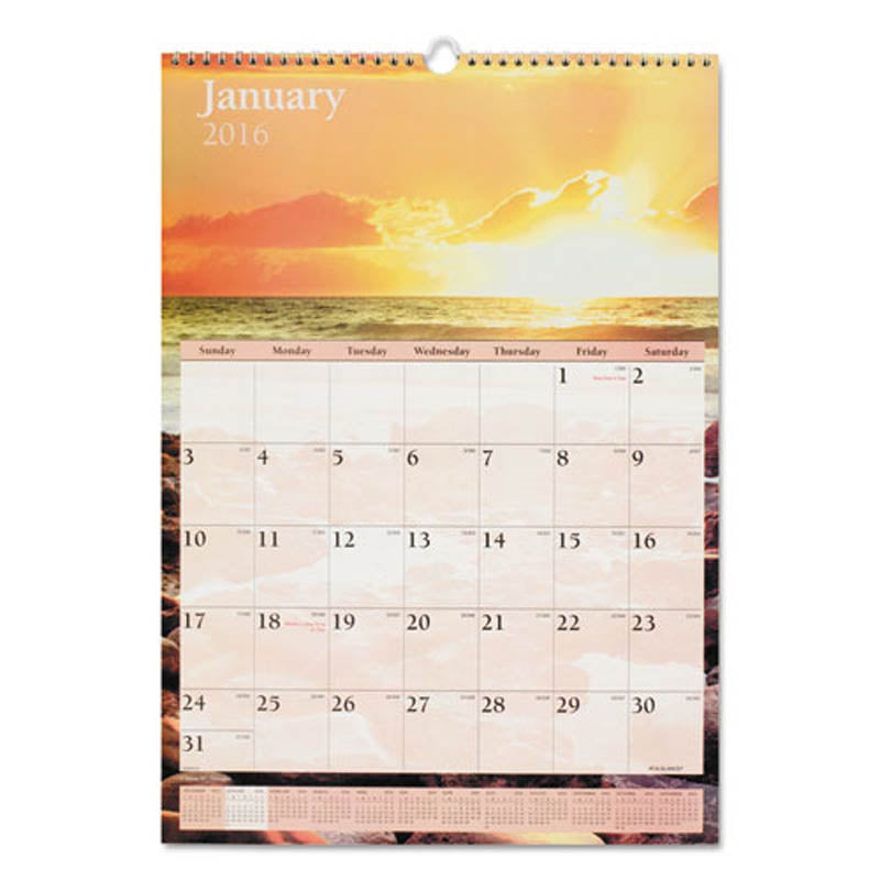 Scenic Monthly Wall Calendar | Ultimate Office