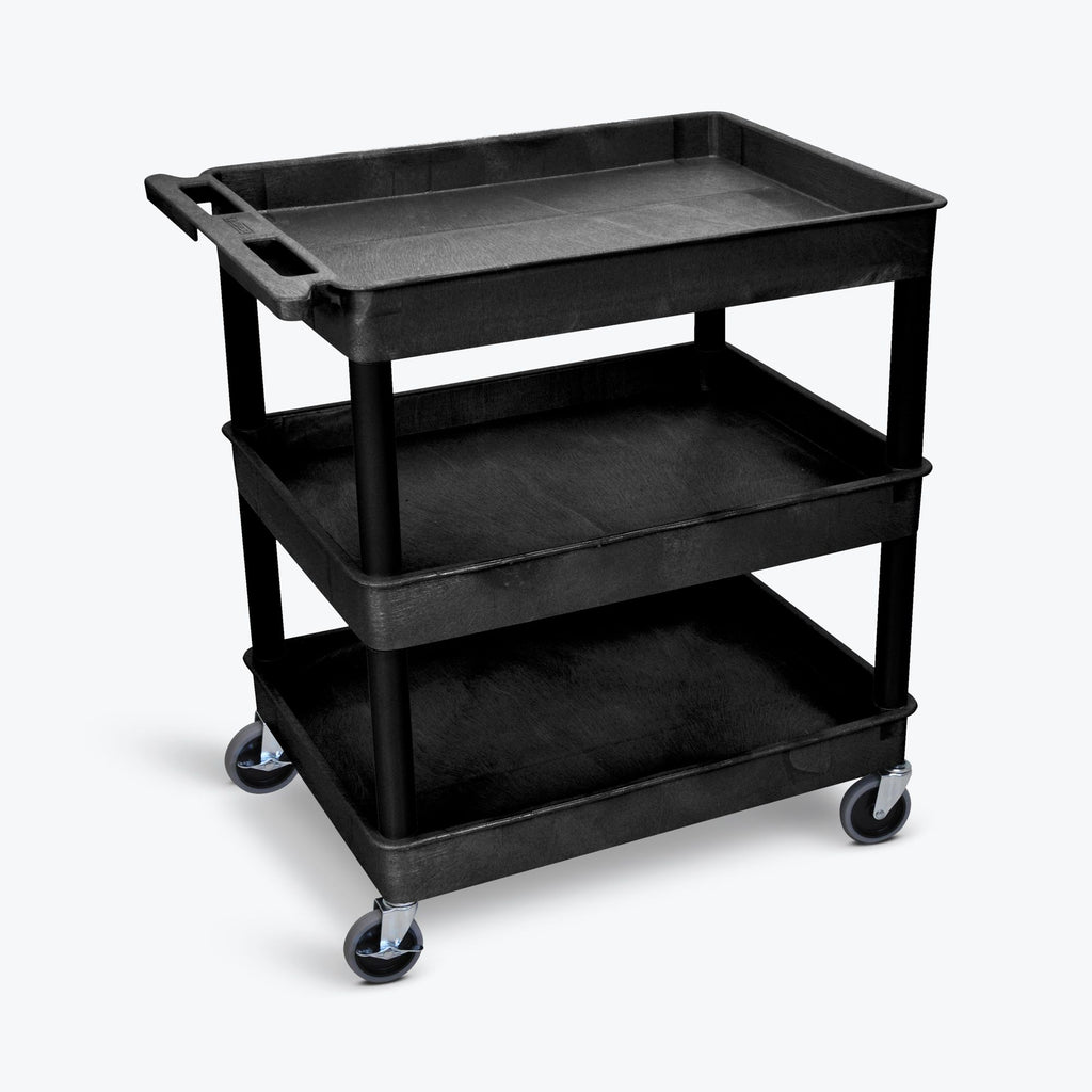 Large Tub Cart - Three Shelves | Ultimate Office